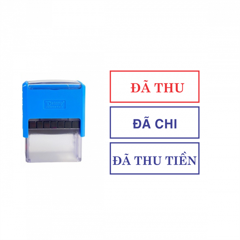 Dấu đã thu tiền, đã thu, đã chi... - Xưởng sản xuất Kệ Mica (Acrylic ...