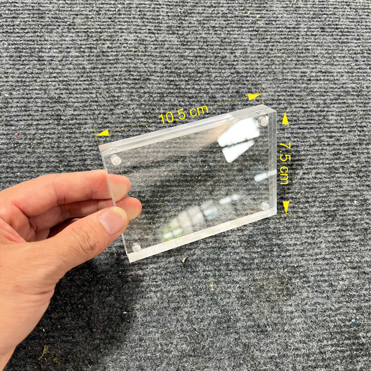 Khung hình Mica kích thước 10.5 x 7.5cm giá xưởng - Xưởng sản xuất và ...